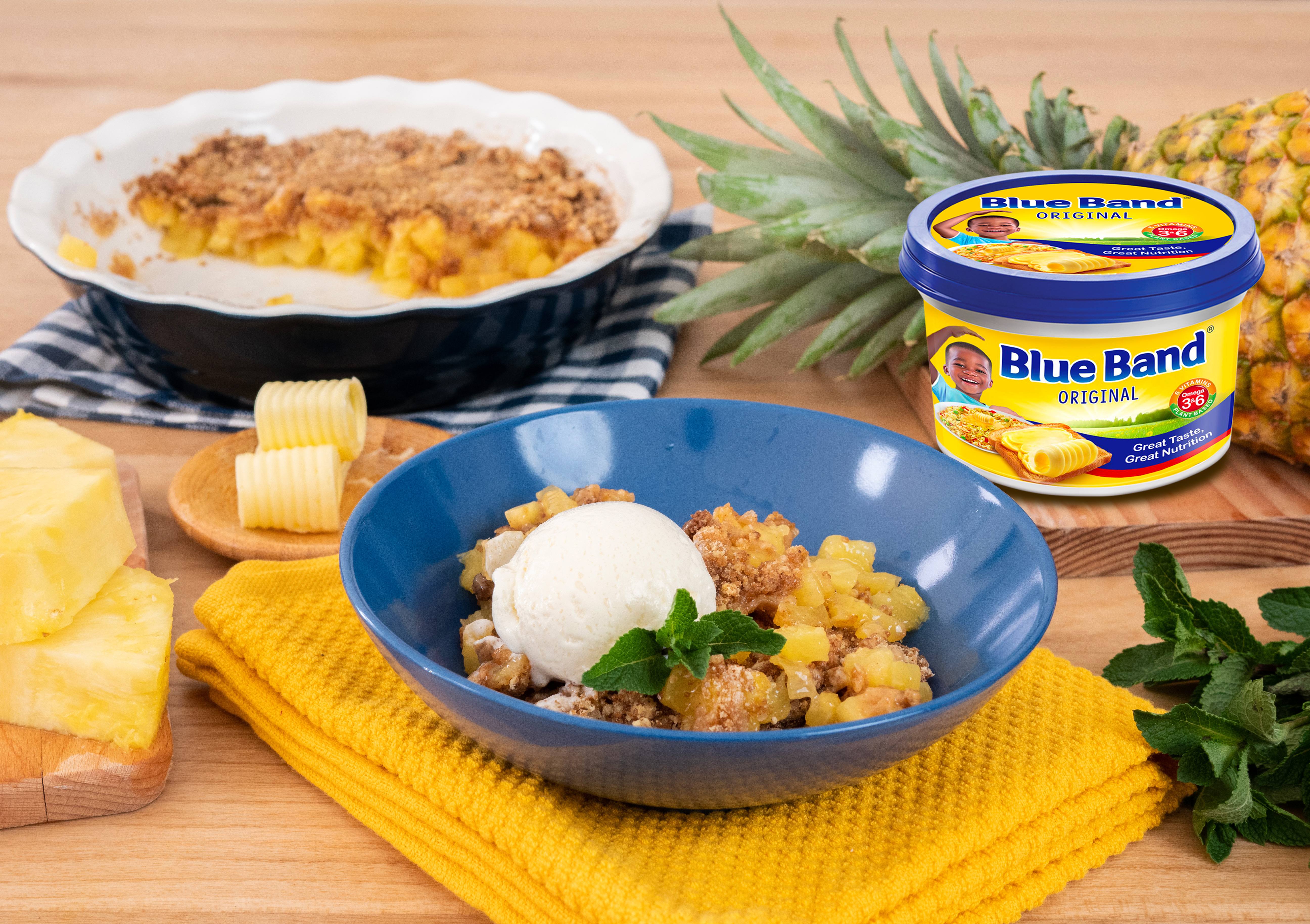 Pineapple Crumble | BlueBand