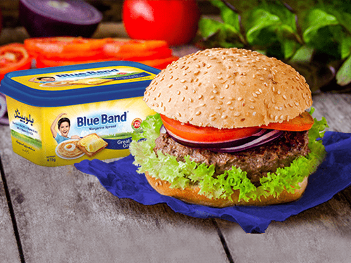 Blue Band Beef Burger