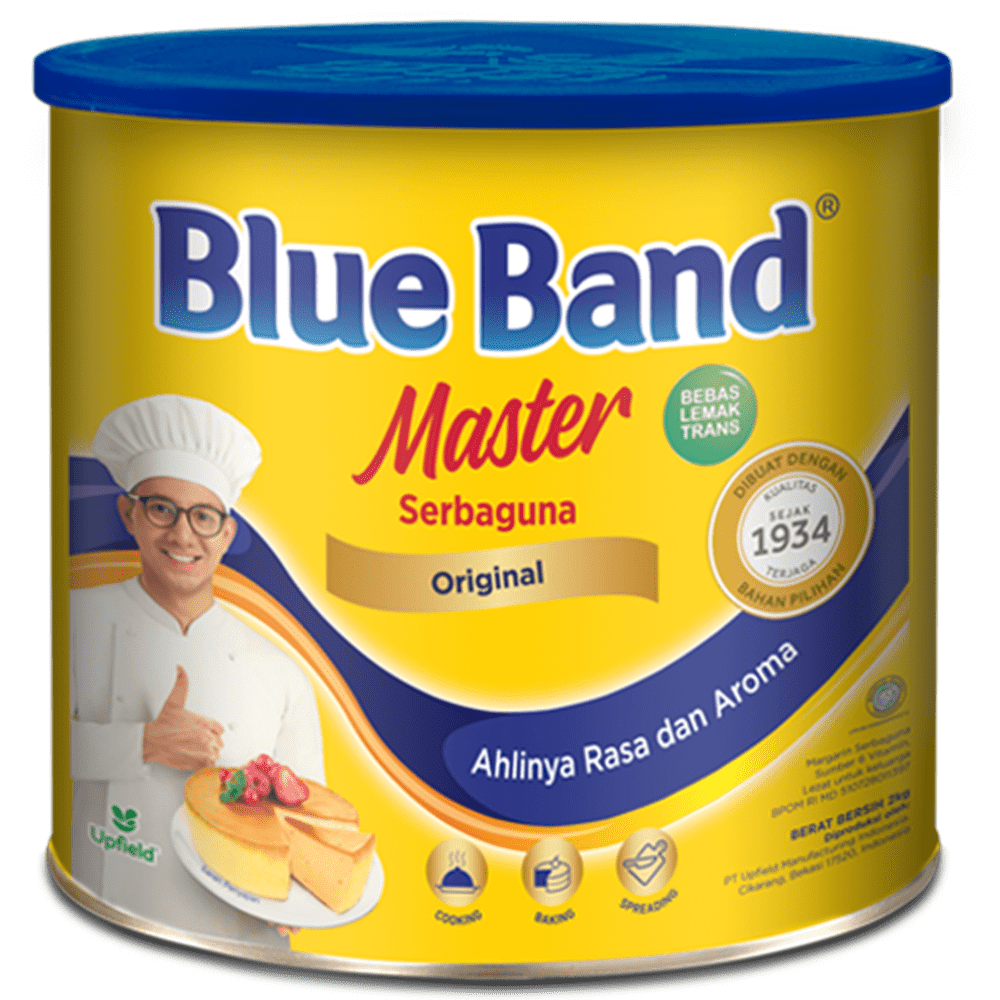 BlueBand Master Original Serbaguna 2kg Kaleng