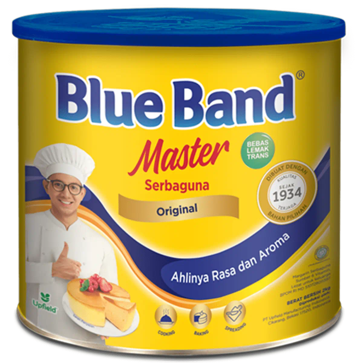 BlueBand Master Original Serbaguna 2kg Kaleng